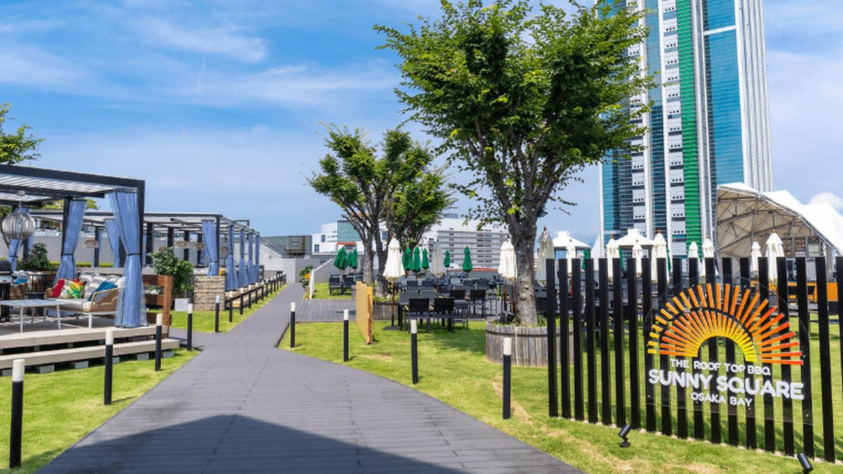 THE ROOF TOP BBQ SUNNY SQUARE OSAKA BAY / Grand Prince Hotel Osaka Bay ...